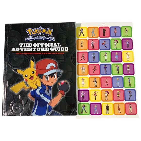 Pokemon | Other | Pokemon Adventure Guide Ashs Quest From Kanto To ...